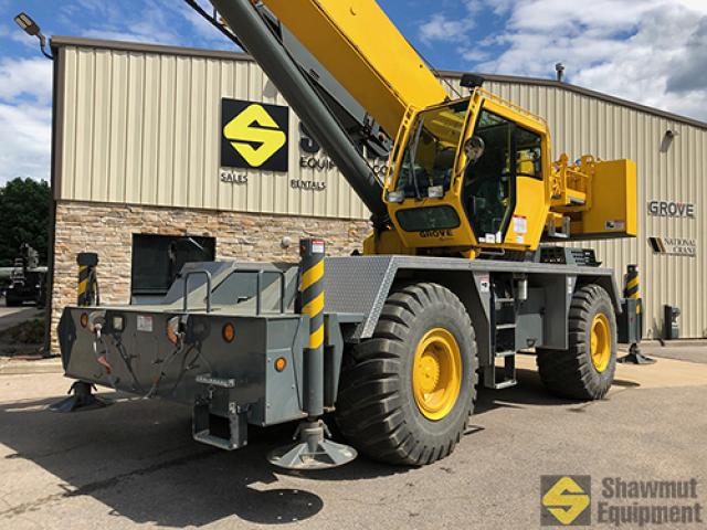 2013 Grove RT650E - 50 Ton Rough Terrain Crane | Shawmut Equipment ...
