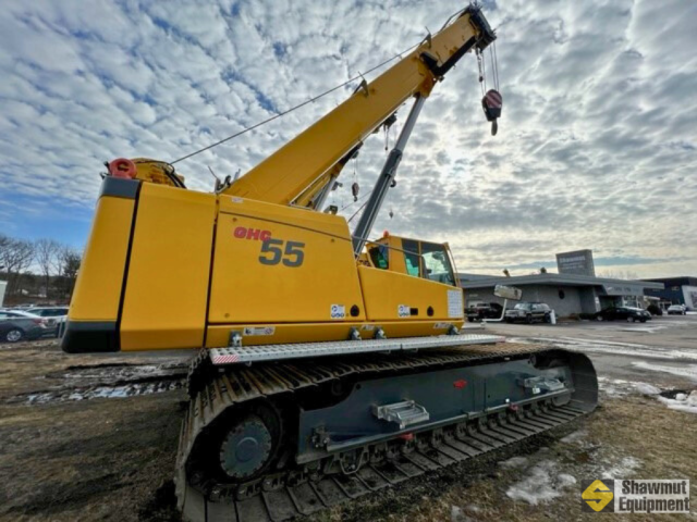 2021 Grove GHC55 55-Ton Capacity Telescopic Boom Crawler Crane ...